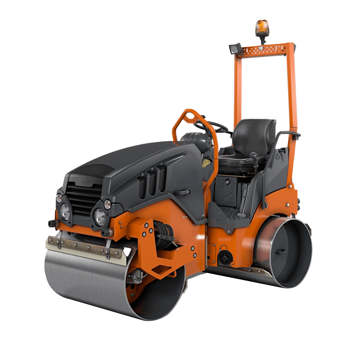 Aluguer Cilindro Compactador Duplo Rolo Montado 2 t - Vendap