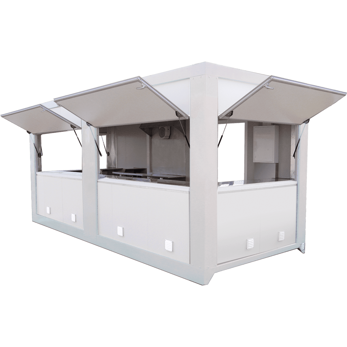 Aluguer módulo bar completo - 6 m - Vendap