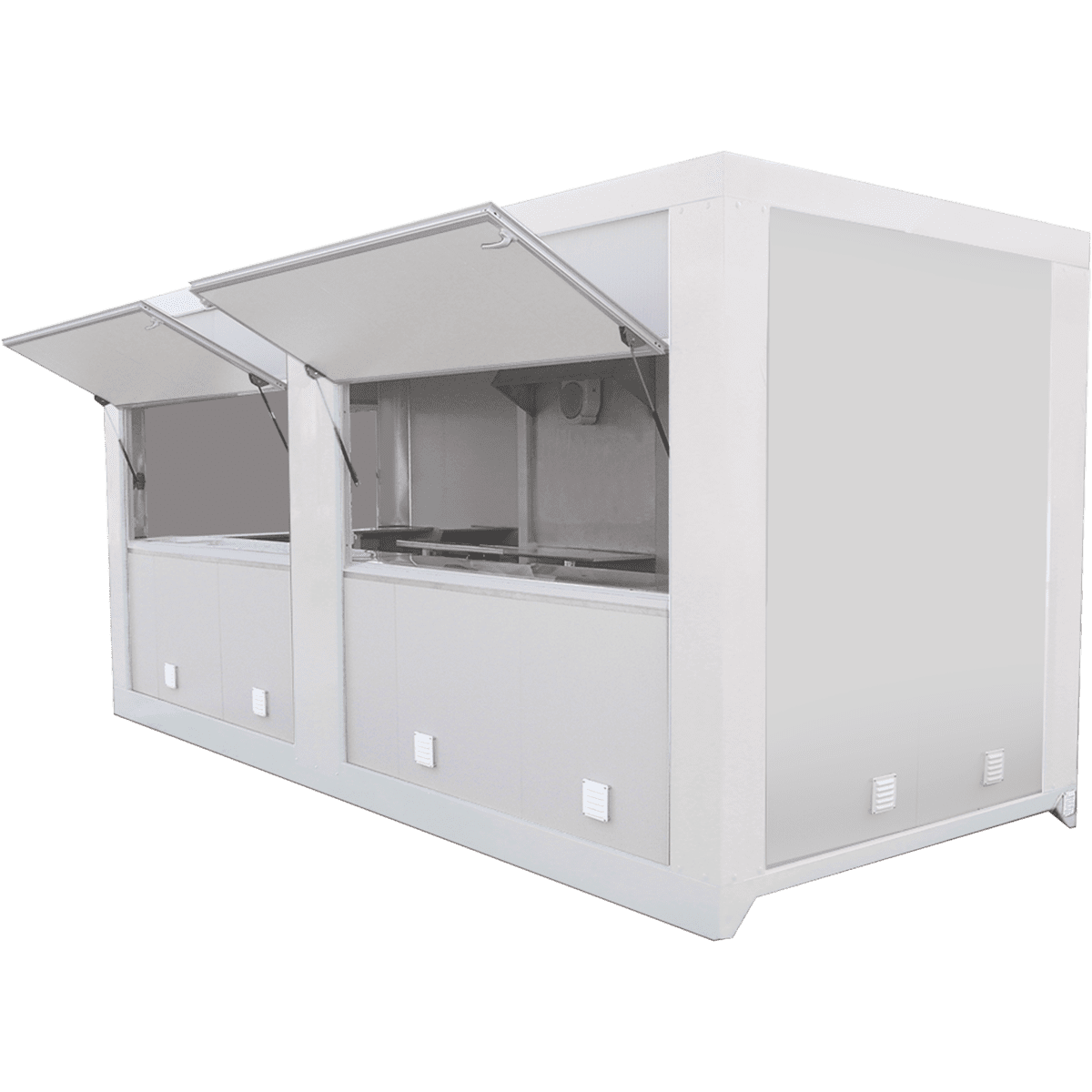 Aluguer módulo bar simples - 6 m - Vendap